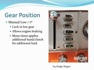 003 automatic transmission types & terminology | PPTX | Auto Type ...