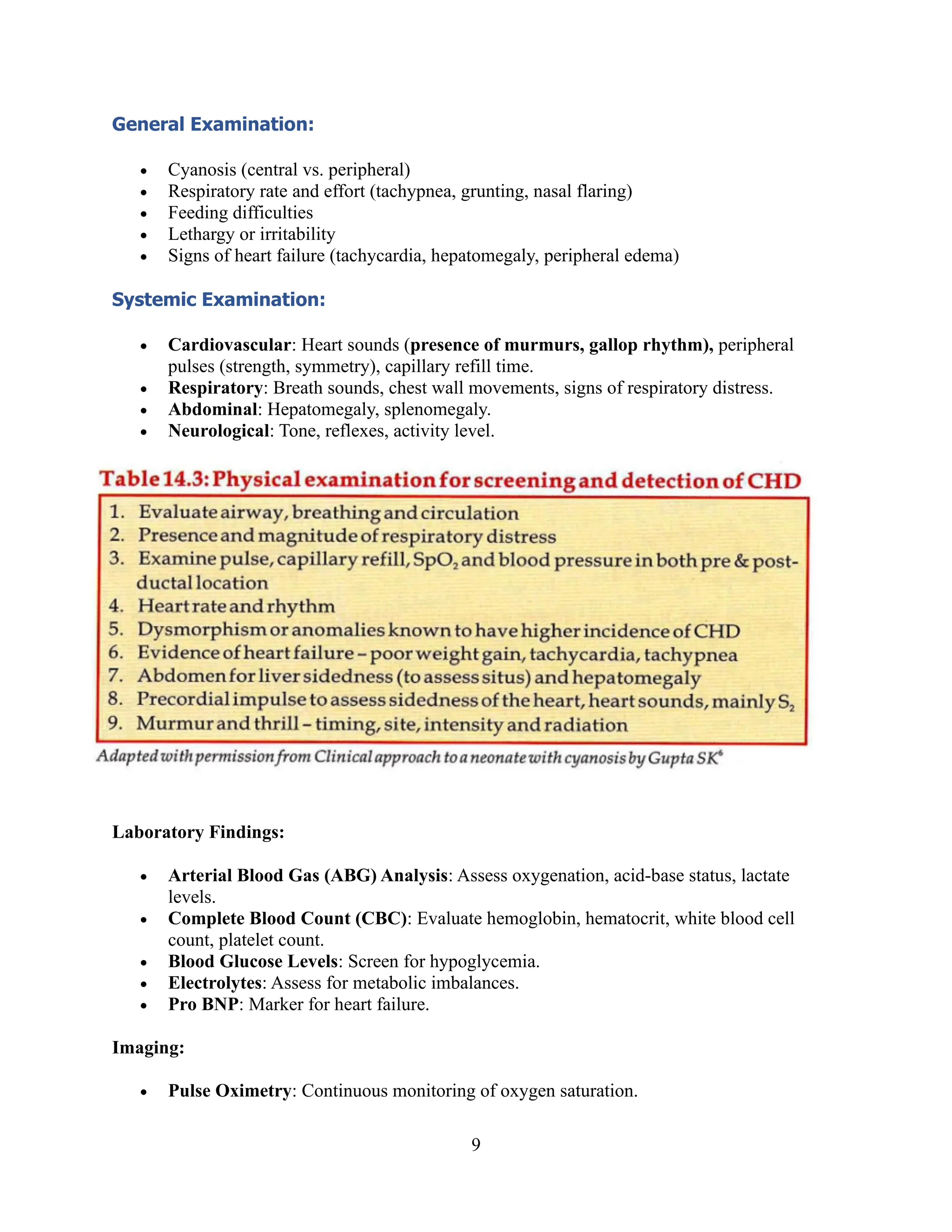 Cardiovascular system of newborn at a glance- neonatology | PDF