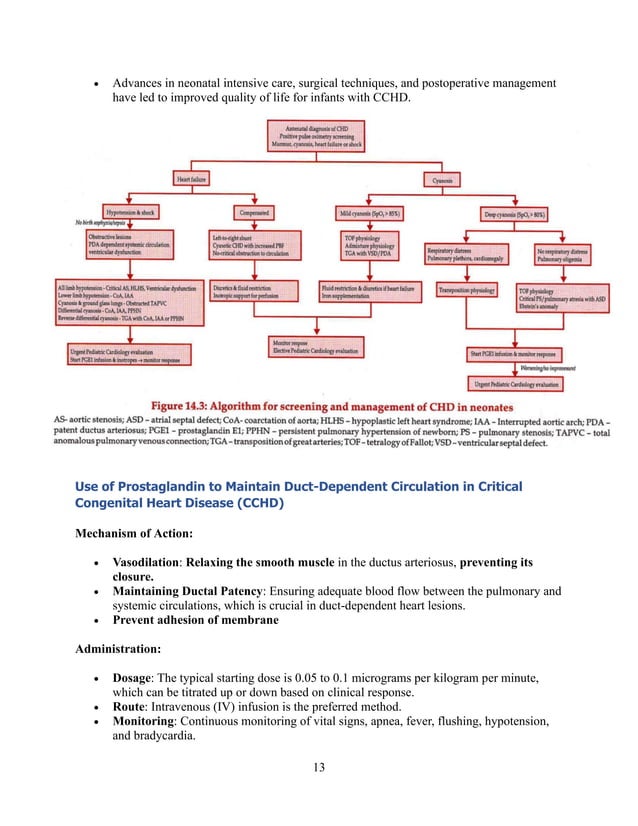 Cardiovascular system of newborn at a glance- neonatology | PDF