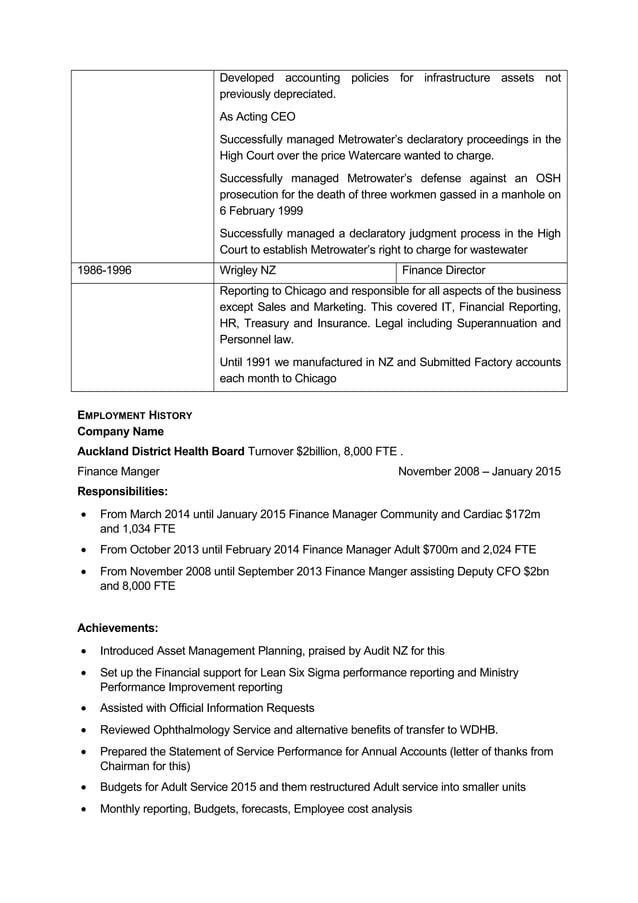 Laurie Pharo Resume March 2016 DP | PDF