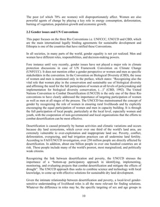 The IMPACT OF CLIMATE CHANGE ON GENDER | PDF