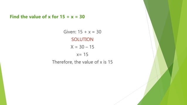 How to find the value of unknown variable.pptx