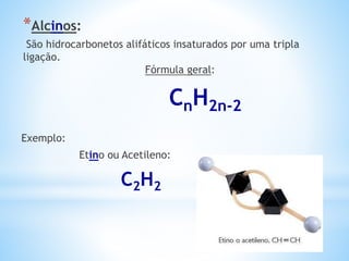 Estudo dos hidrocarbonetos | PPTX