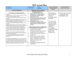 003 Third Grade Intermediate Color Landscape | DOC