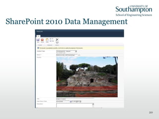 Institutional Data Management Blueprint | PPTX | Databases | Computer Software and Applications