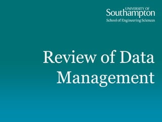 Institutional Data Management Blueprint | PPTX | Databases | Computer Software and Applications