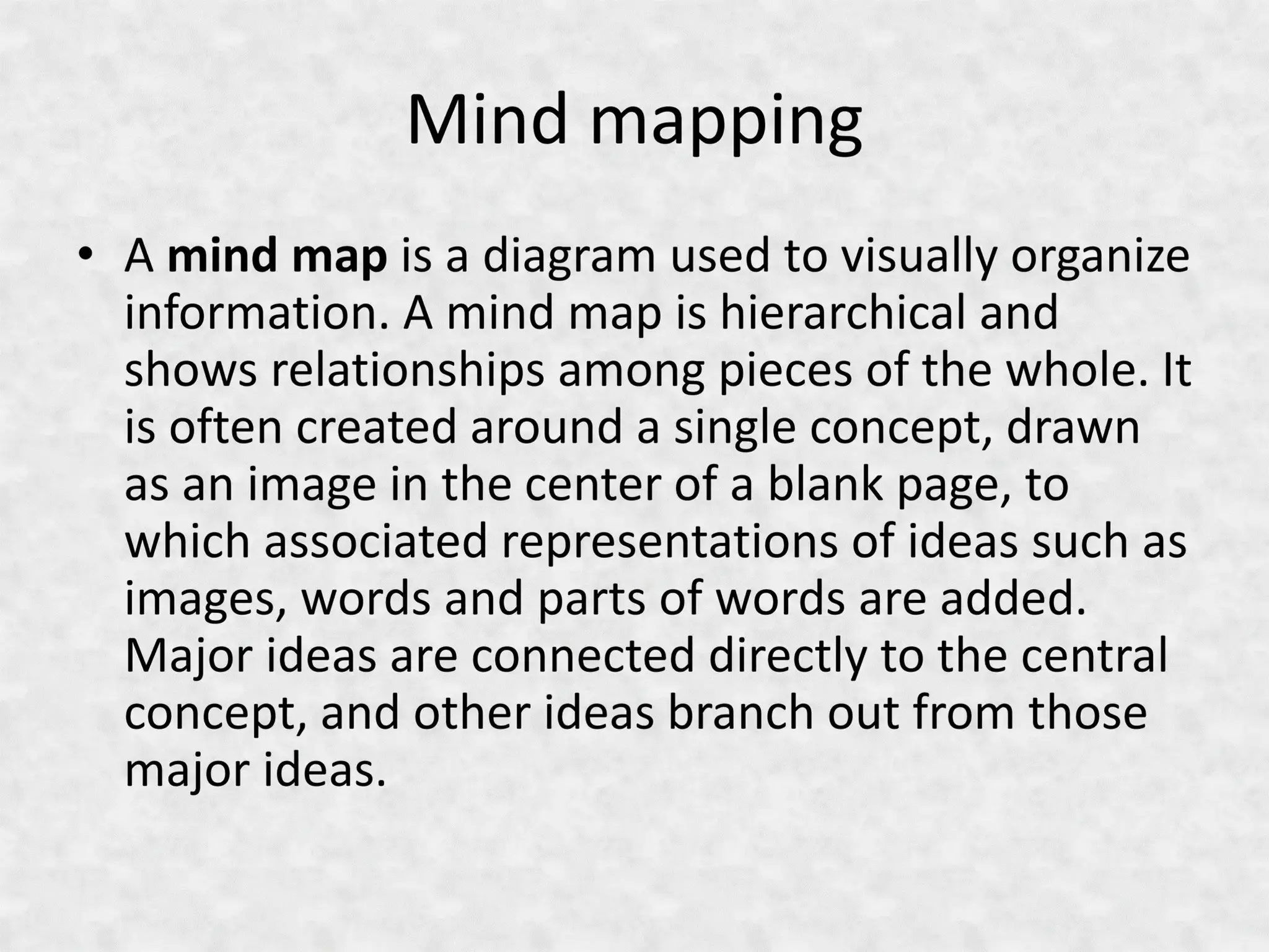 Mind Mapping in the field of architectural design | PPT