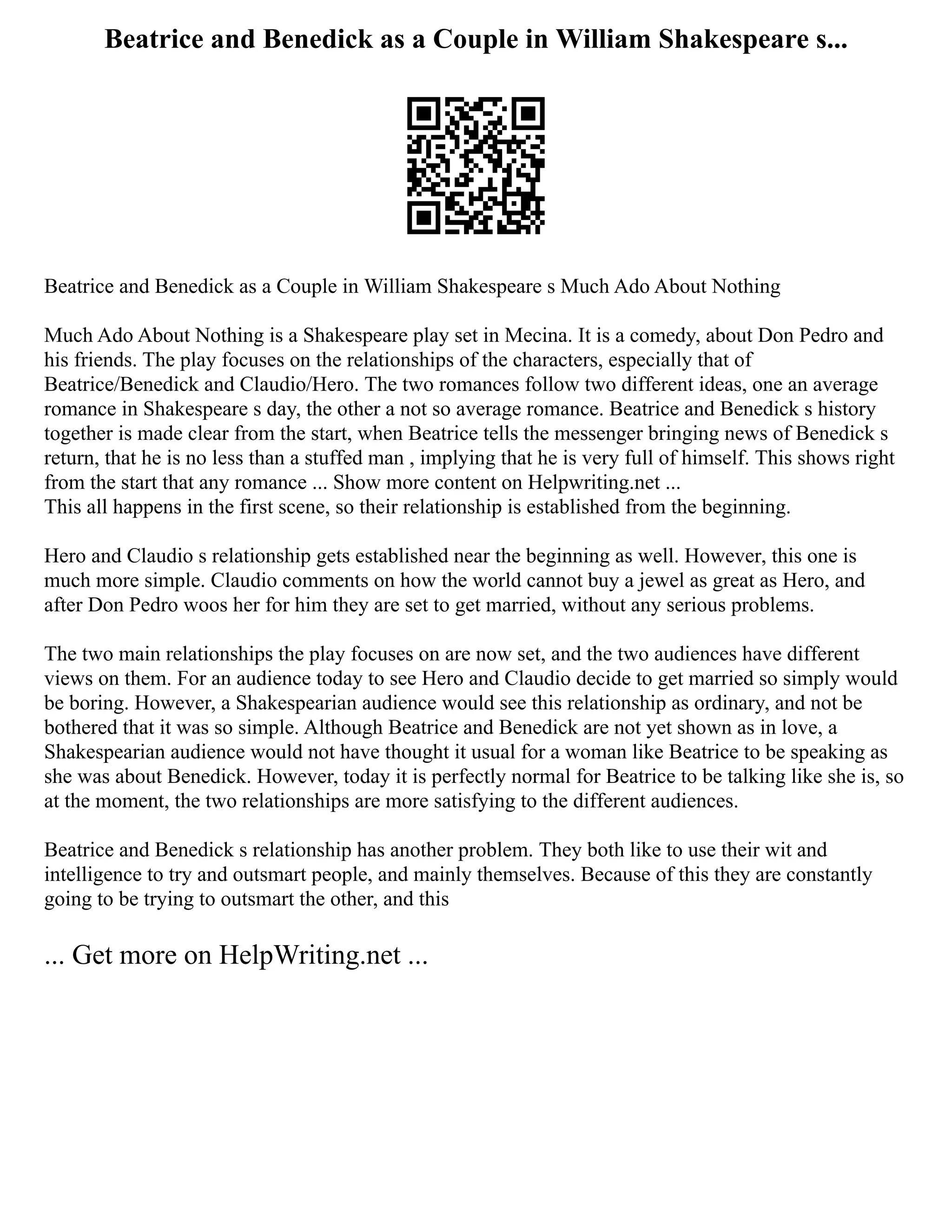 003 Mla Format Narrative Essay Example Inspiration | PDF