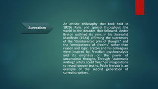 Modernism in English Literature | PDF