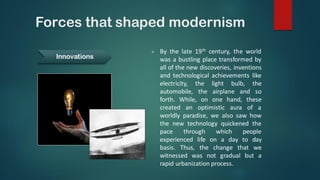 Modernism in English Literature | PDF