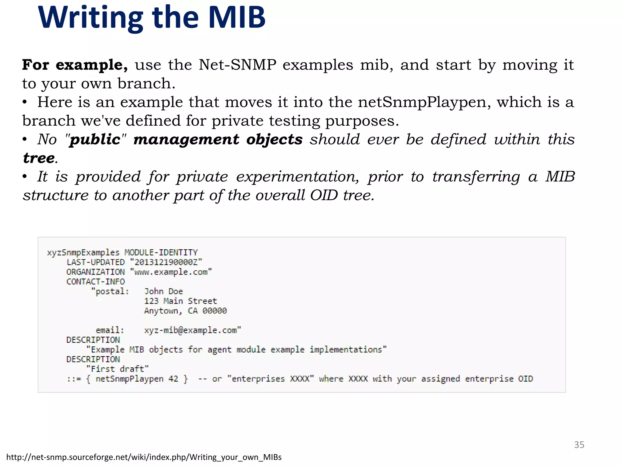 Network Management System and Protocol | PPTX