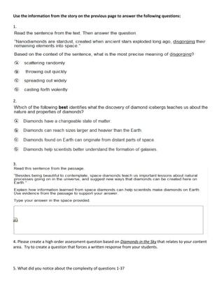 PVUSD Common Core SBAC Activity | PDF
