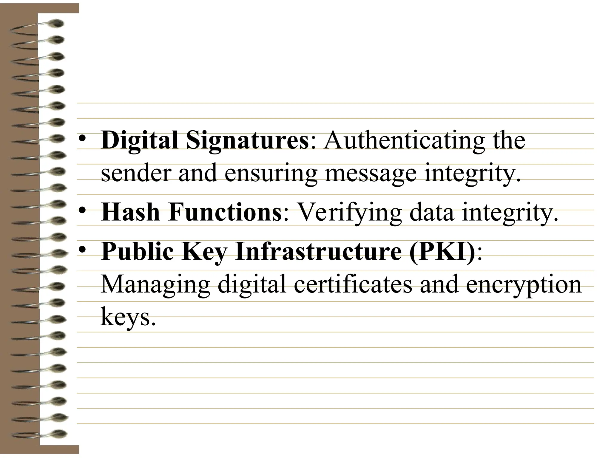003 Security Mechanisms and other relevant | PPT