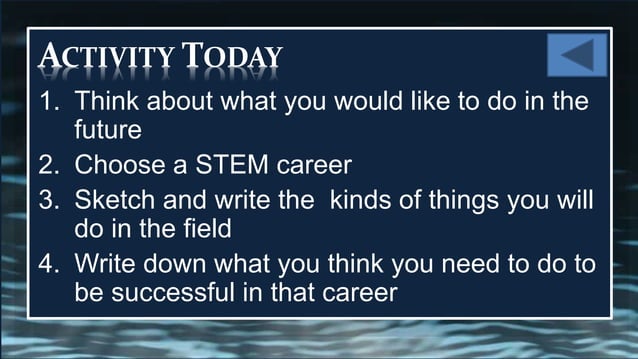 003 stem career exploration | PPTX | Science