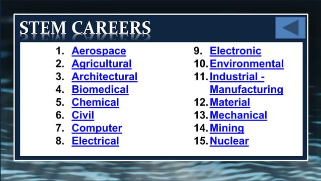 003 stem career exploration | PPTX | Science