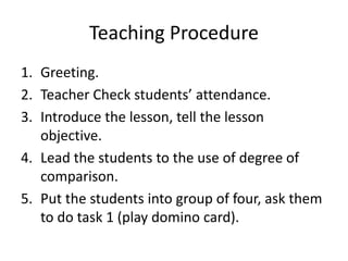 bimtek k13 003 teaching procedure | PPTX