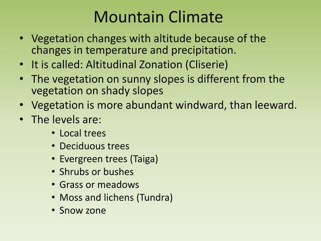 Landscapes (Climates of the World) | PPT