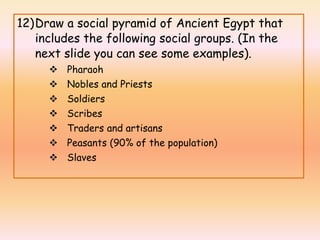 Unit 7: Ancient Egypt | PPTX