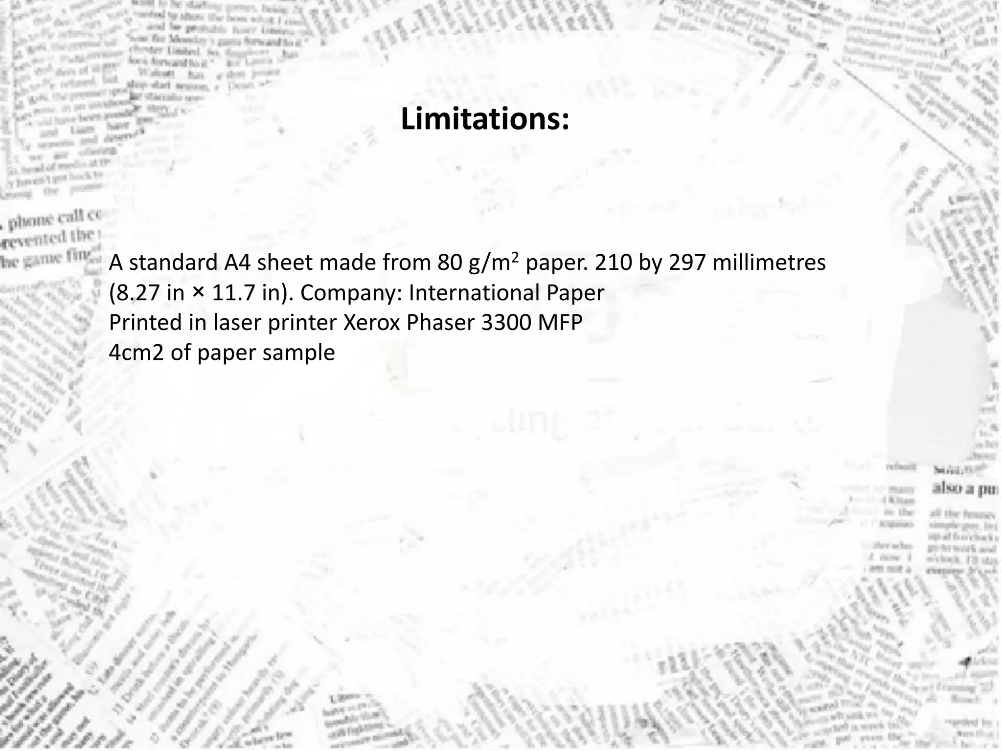 Novel deinking method of used A4 paper in the office for internal reuse ...
