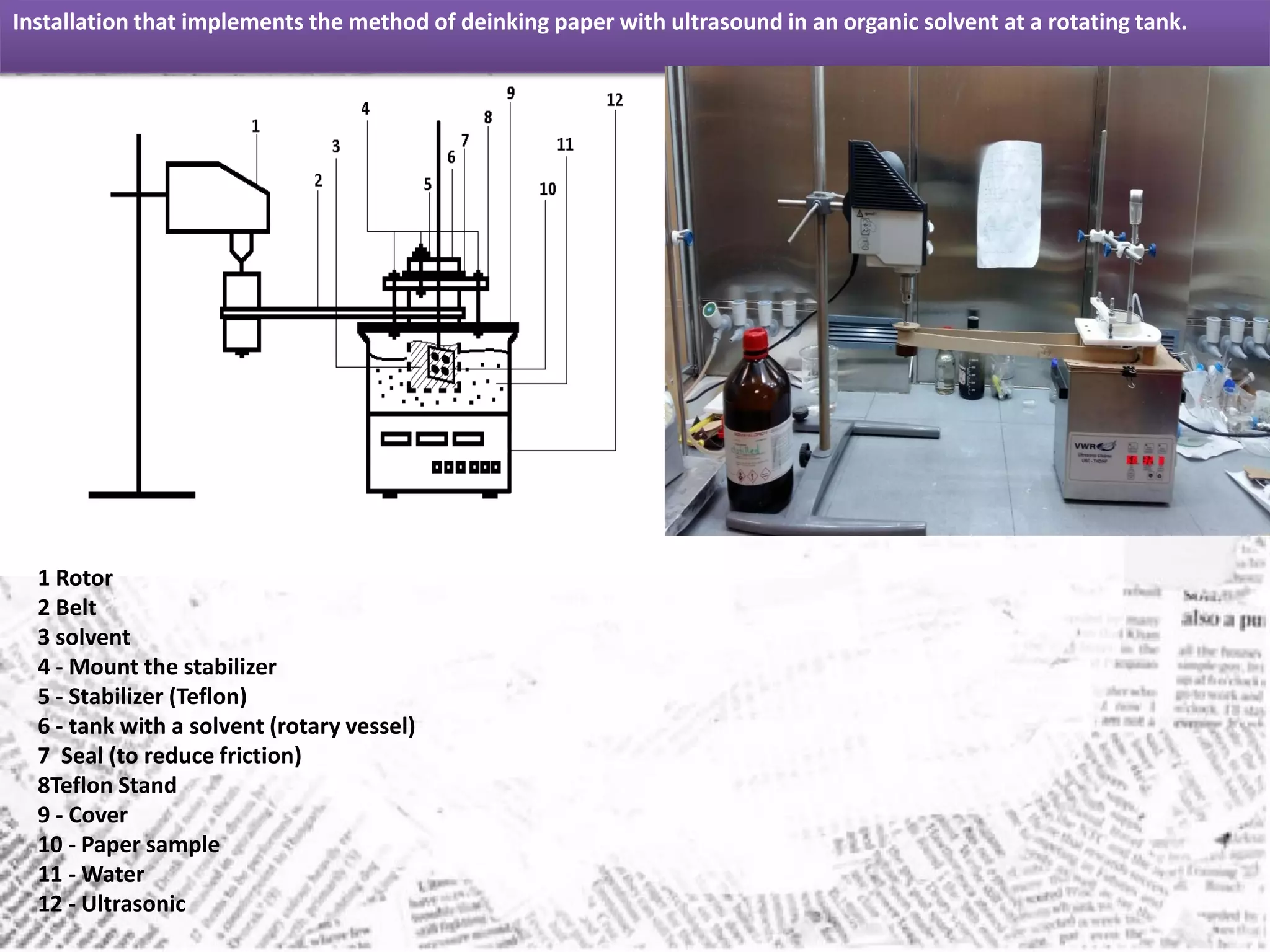 Novel deinking method of used A4 paper in the office for internal reuse ...