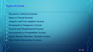 computer system (system analysis & design) | PPTX