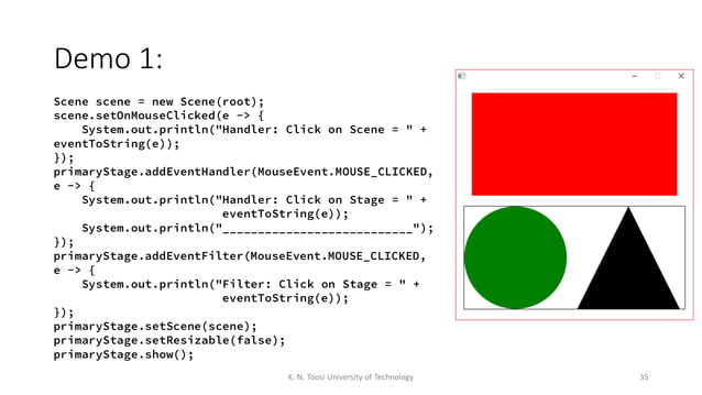 004 - JavaFX Tutorial - Event Handling | PDF