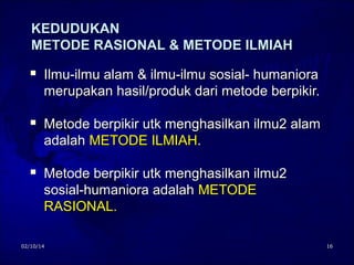 004 metode mendapatkan pengetahuan | PPT