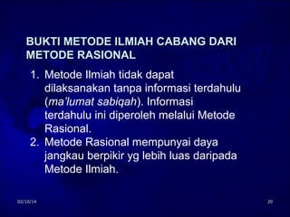 004 metode mendapatkan pengetahuan | PPT