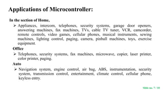 8051 microcontroller | PPTX