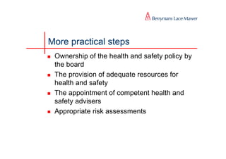 Corporate Manslaughter | PDF