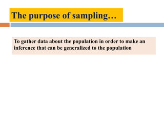 Lecture-4 Sampling | PDF