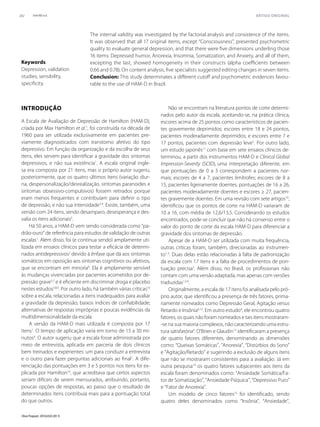Escala Hamilton | PDF