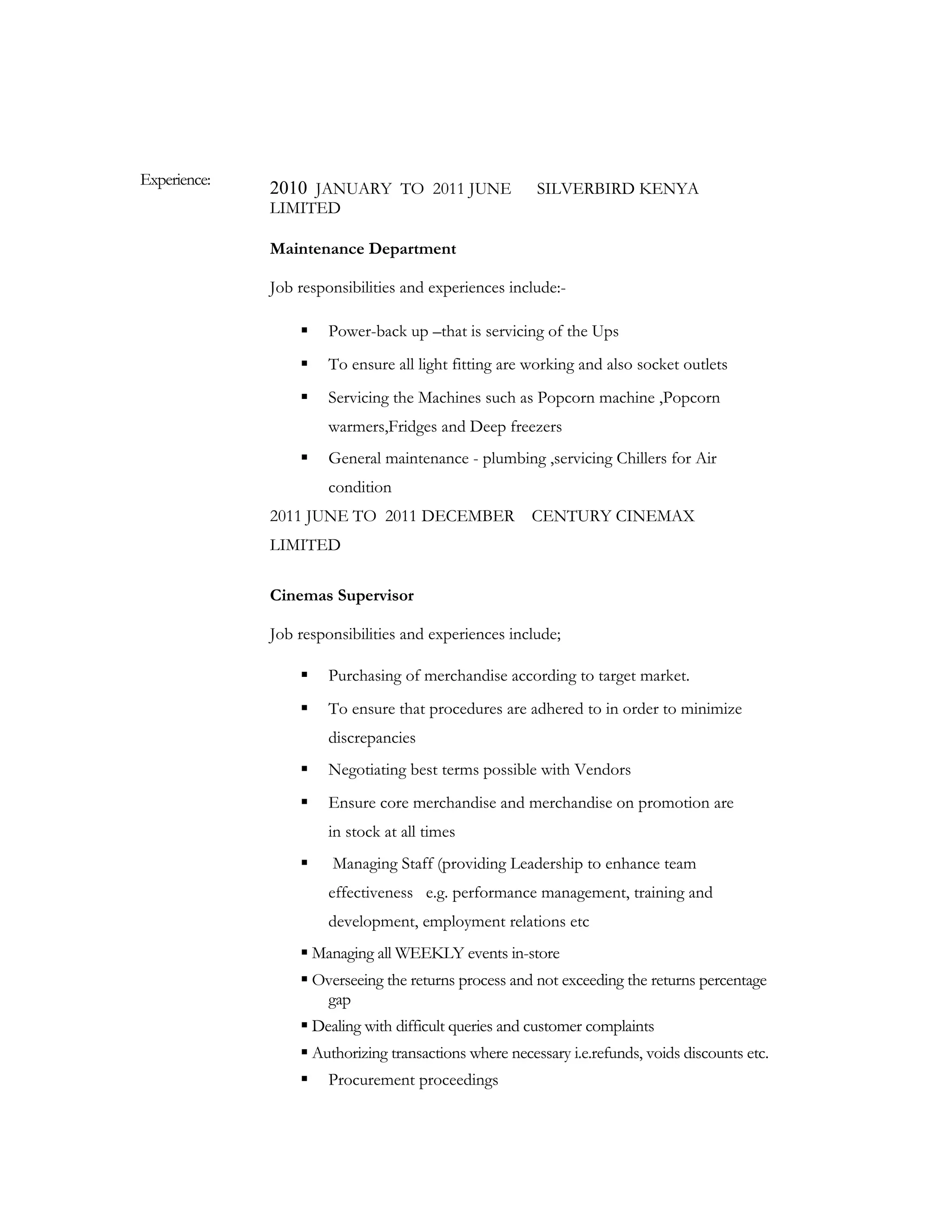 allan onyango cv | PDF