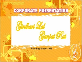 GLGR ( Printing) | PPT