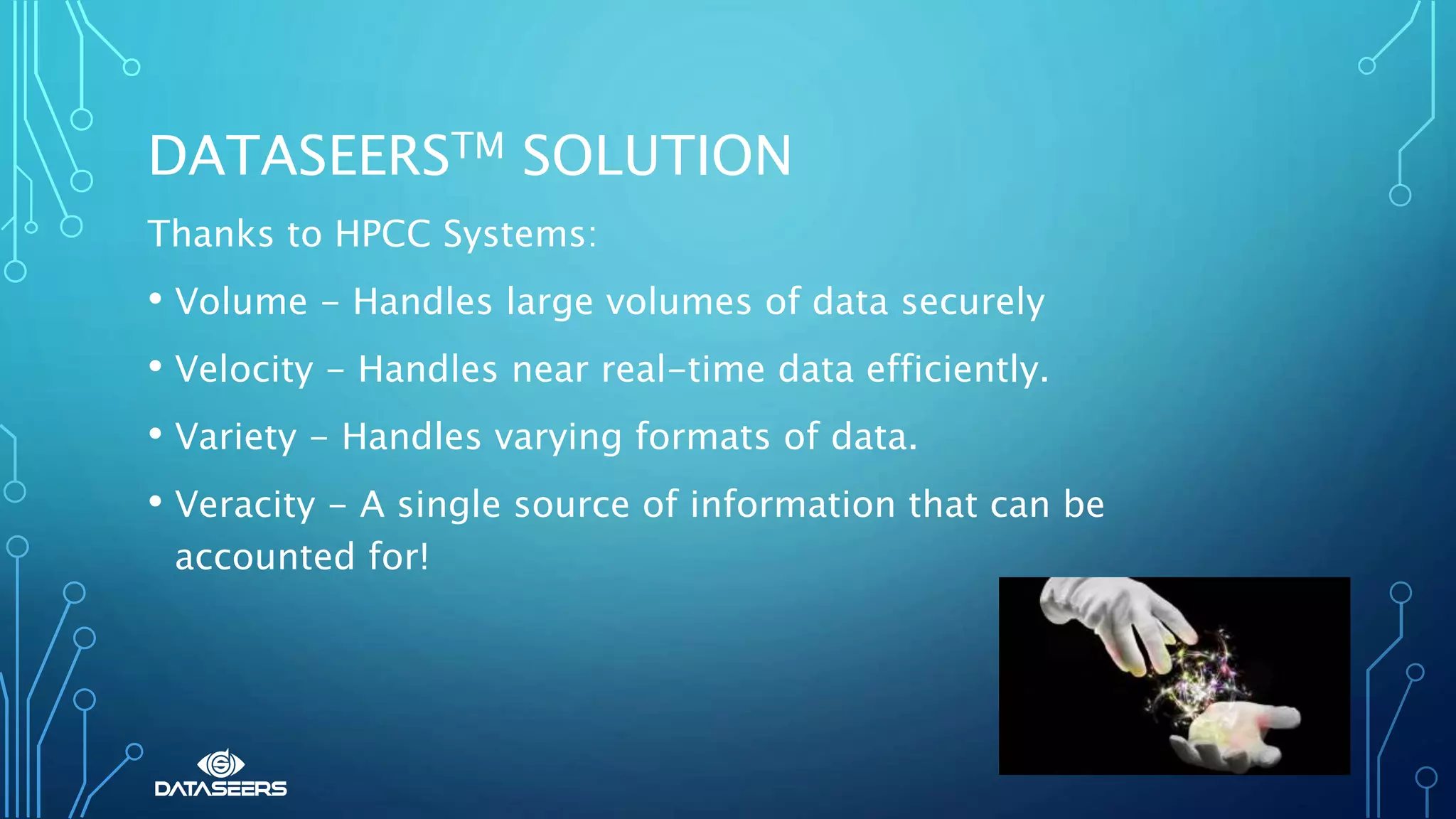 DataSeers - An HPCC Systems platform for Financial Analysis | PPTX