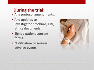 Essential Documents of Clinical Trials_2 | PPTX