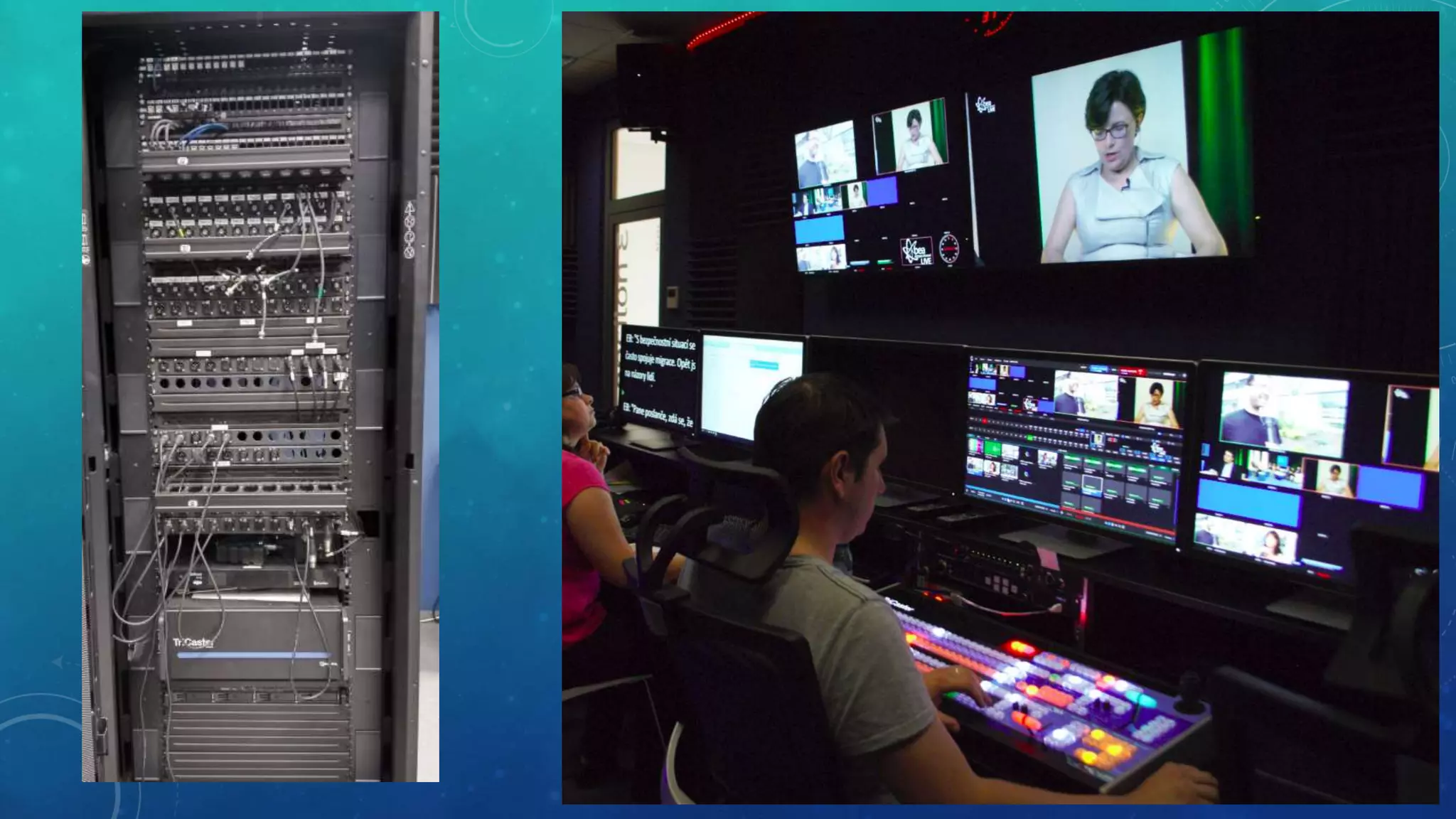 TV studio - BEA campus channel - Olomouc | PPT