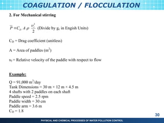 Coagulation and Flocculation in water treatment.pptx