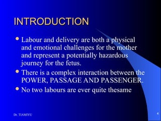 CONDUCT OF NORMAL LABOUR Gynaecology and obstetrics | PPT