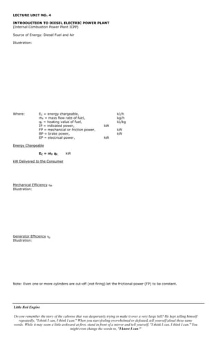 004 diesel power plant | PDF