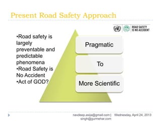 Punjab Road Safety and Traffic - Gurmehar Singh | PPTX