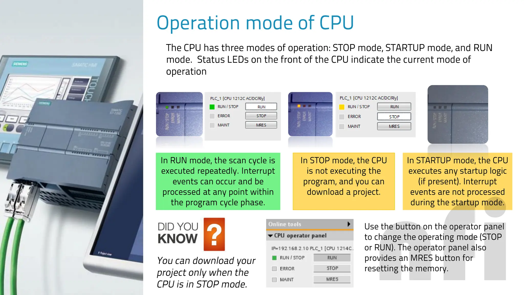 introduction to s7 1400 plc scada system using hmi | PDF