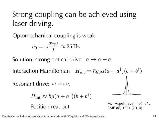 Quantum networks with superconducting circuits and optomechanical ...