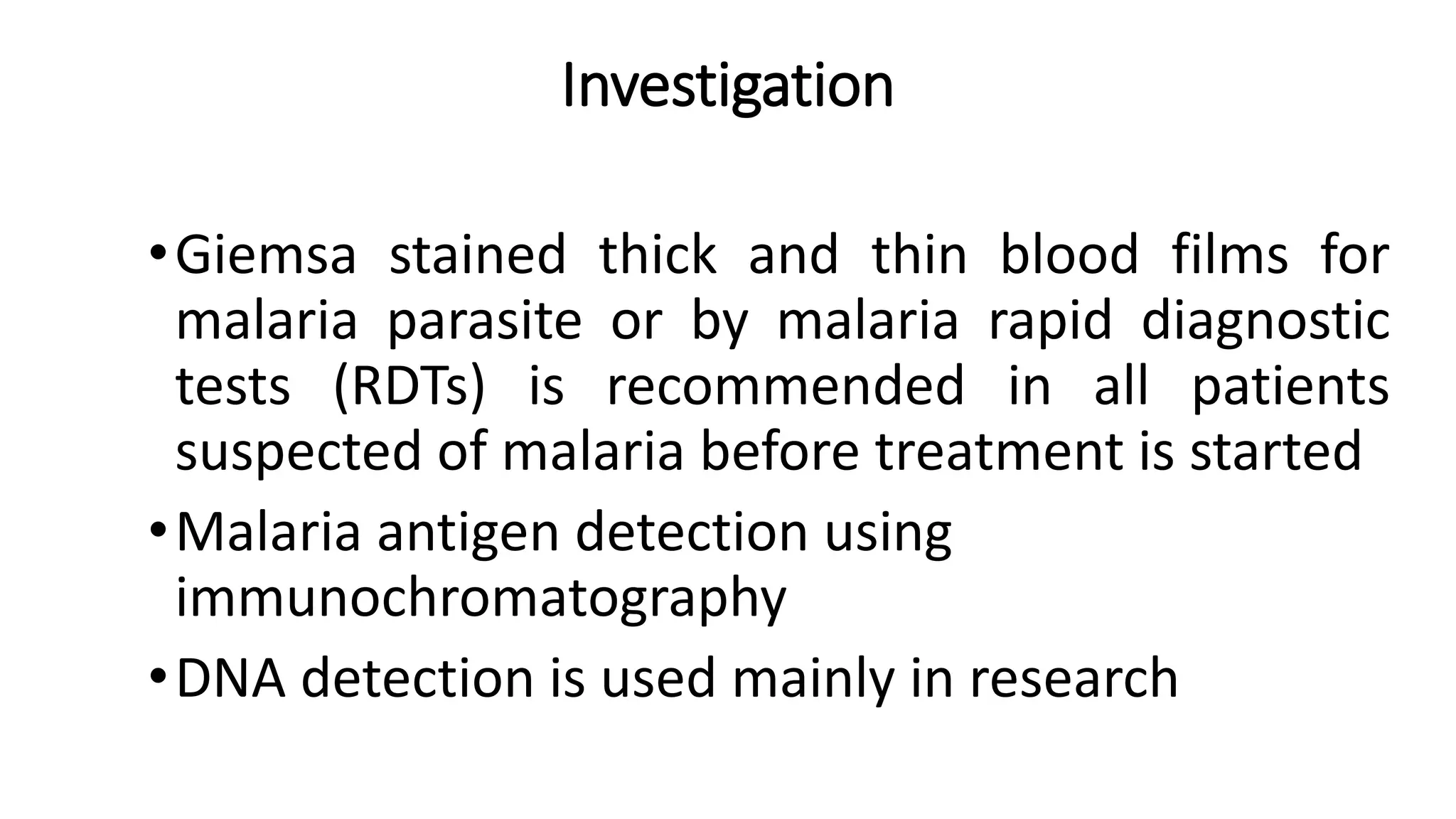 004 Malaria pathology pathophysiology medicine | PPTX