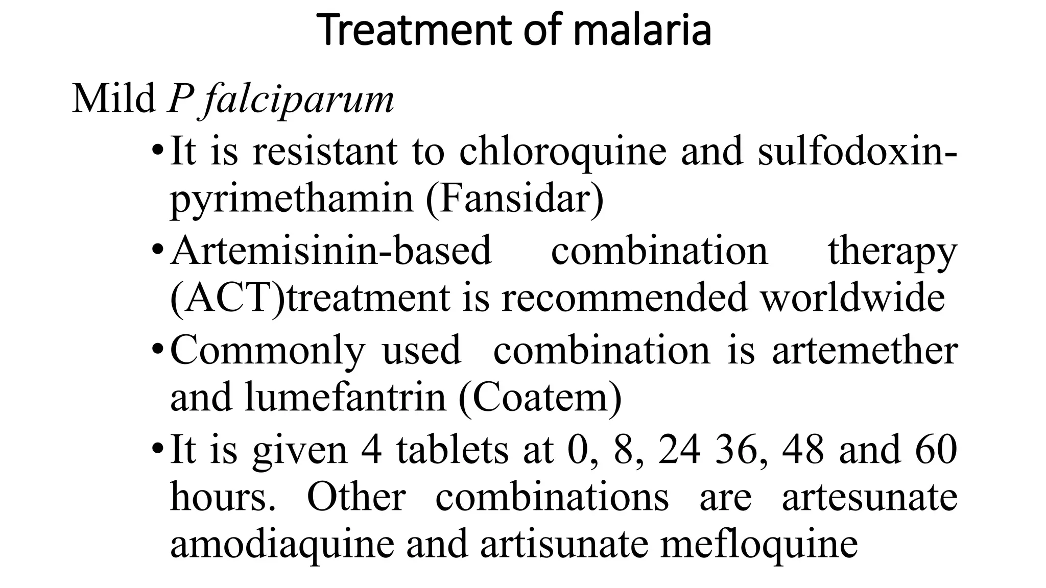 004 Malaria pathology pathophysiology medicine | PPTX