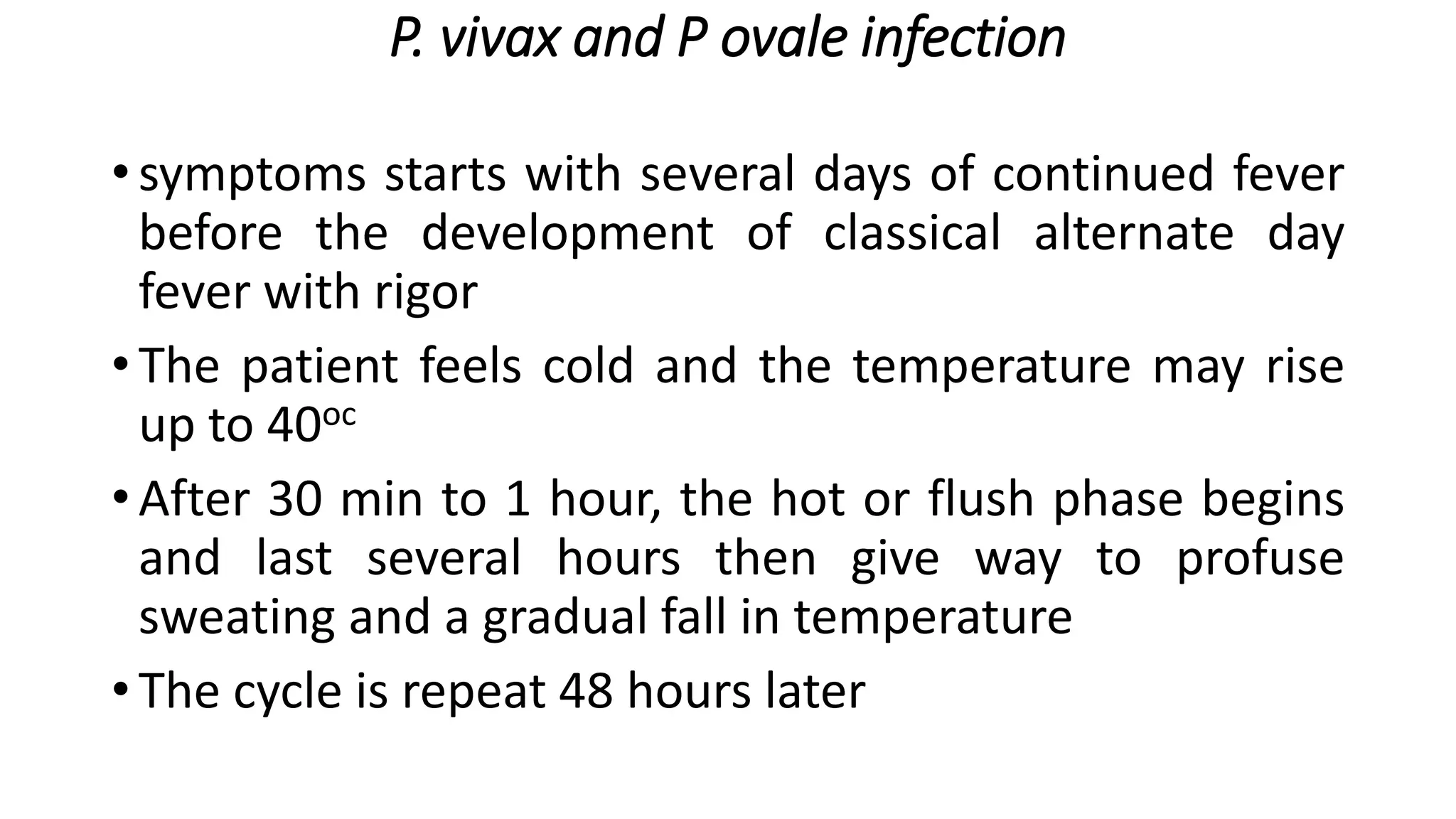 004 Malaria pathology pathophysiology medicine | PPTX