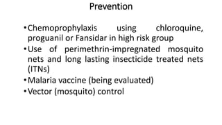 004 Malaria pathology pathophysiology medicine | PPTX