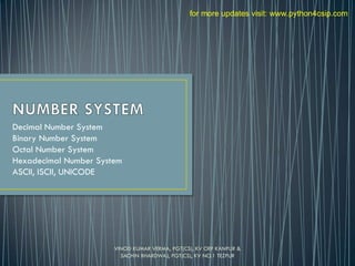NUMBER SYSTEM class 11 STUDY THINGS .pdf