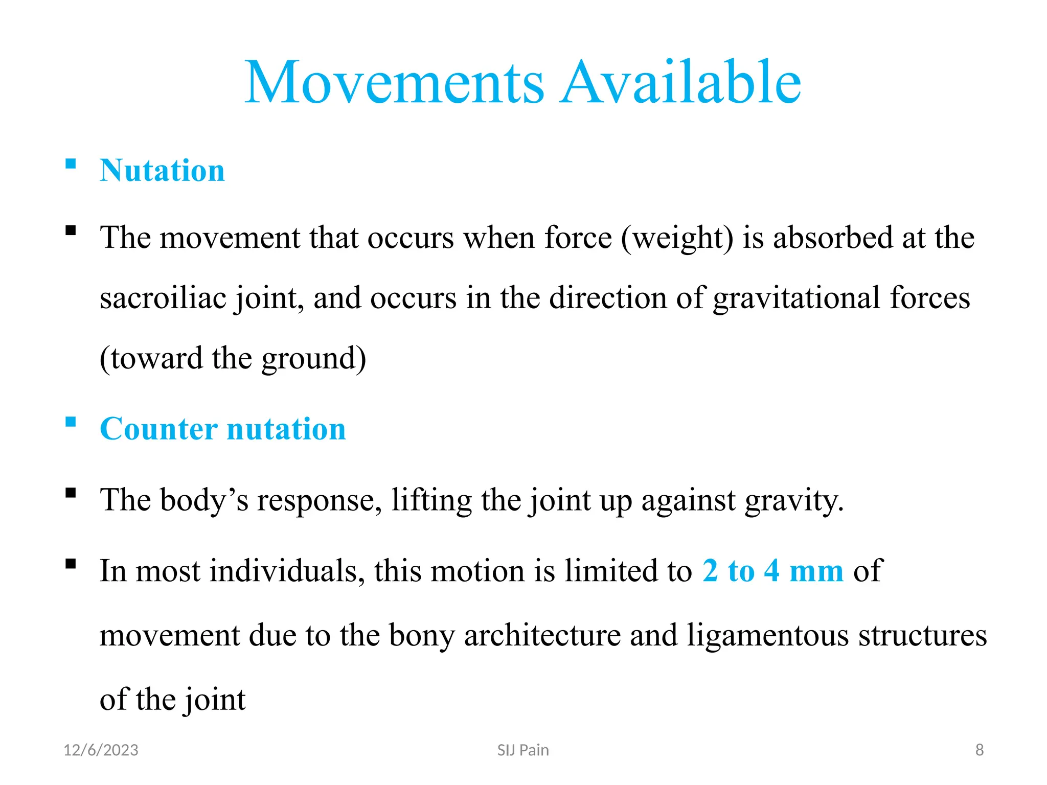 004 Sacroiliac Joint Syndrome(sij) ppt.pptx