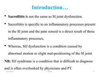 004 Sacroiliac Joint Syndrome(sij) ppt.pptx